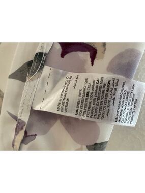 White House Black Market | Tops | White House Black Market White Purple ...